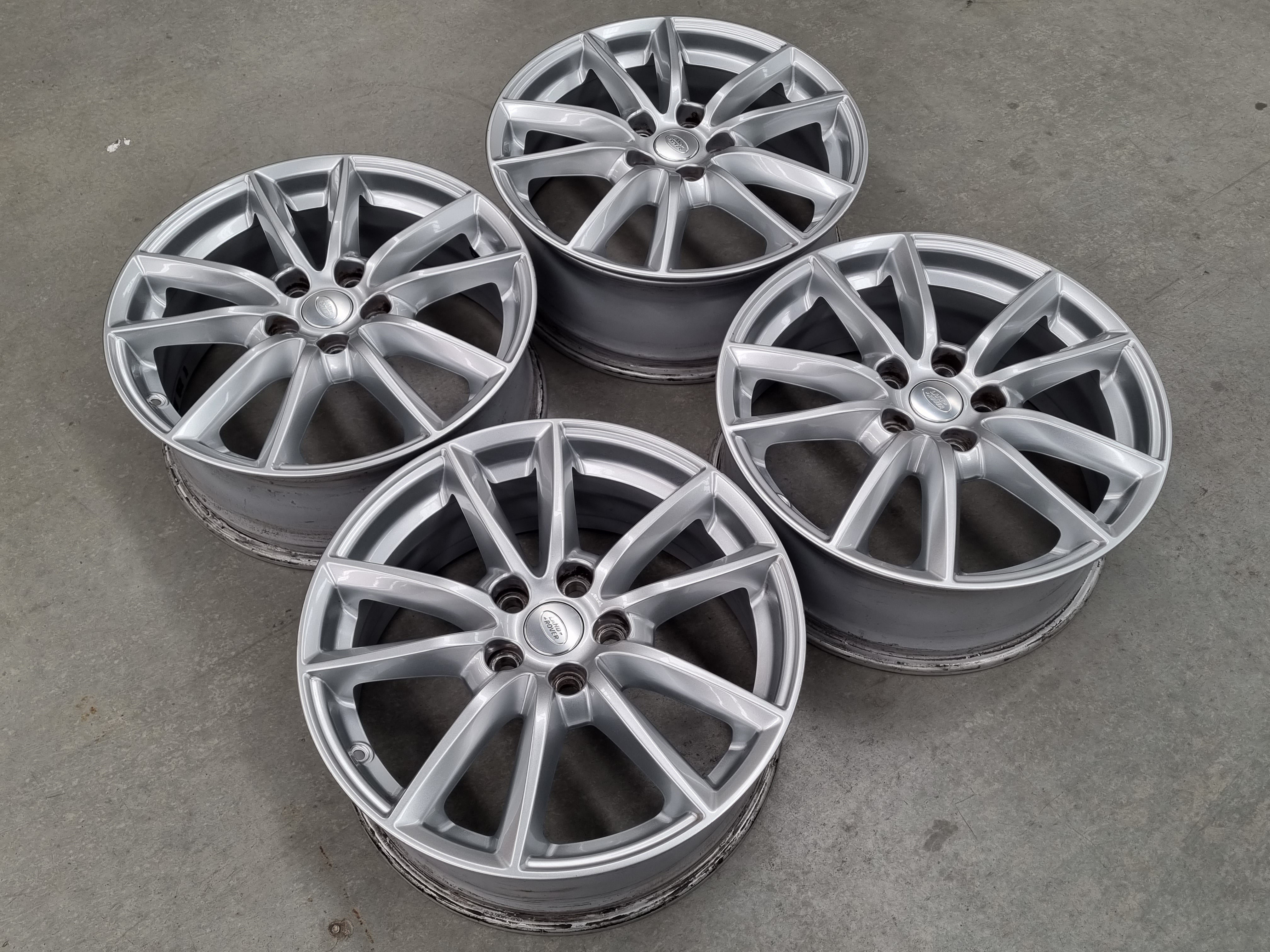 Genuine Range Rover Sport 2018 Silver 19 Inch Alloy Wheels Set of 4 ...