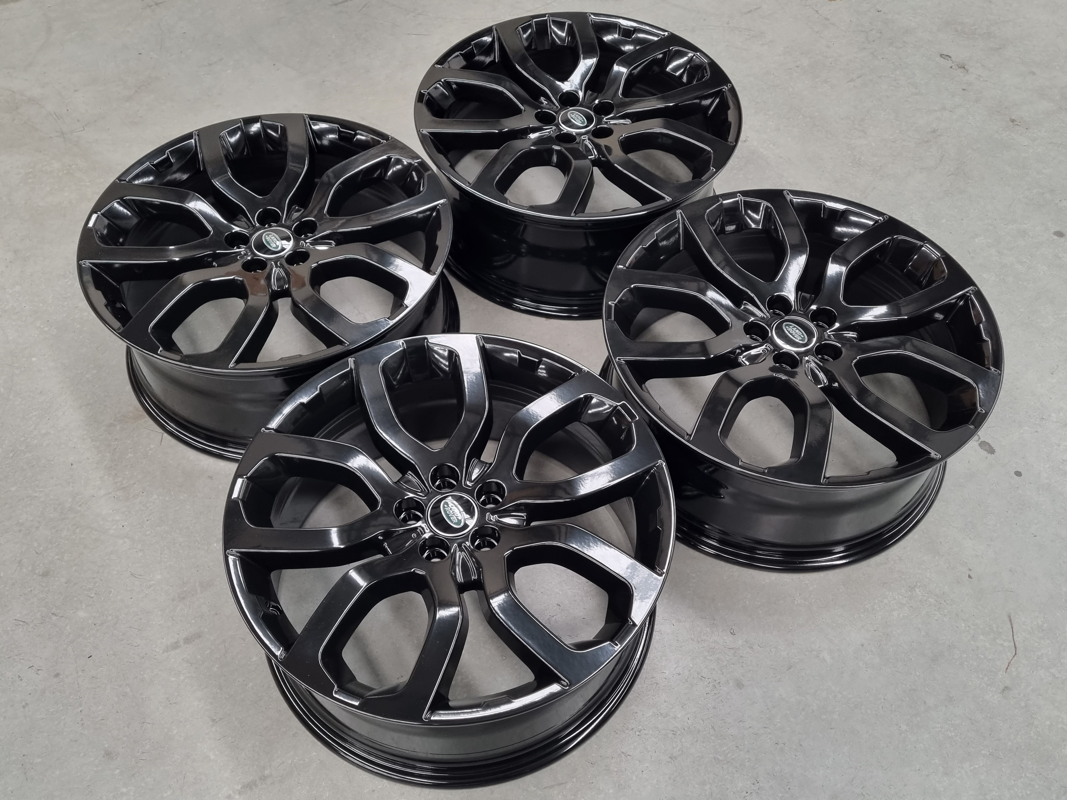 Genuine Range Rover Evoque Black 20 Inch Alloy Wheels Set of 4 – Wheel ...