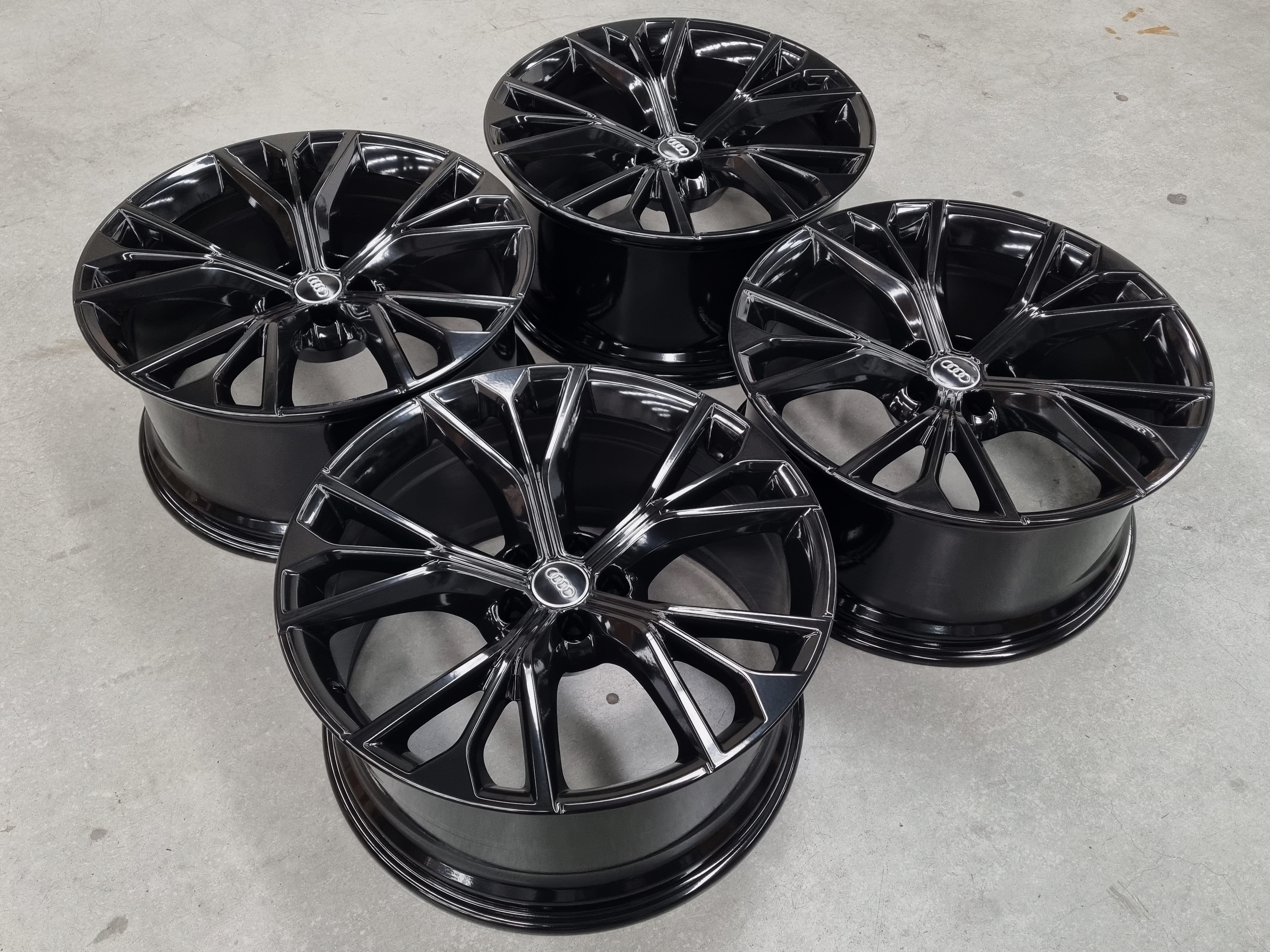 Genuine AUDI Q8 SQ8 21 Inch Black Wheels Set of 4 – Wheel Dealer
