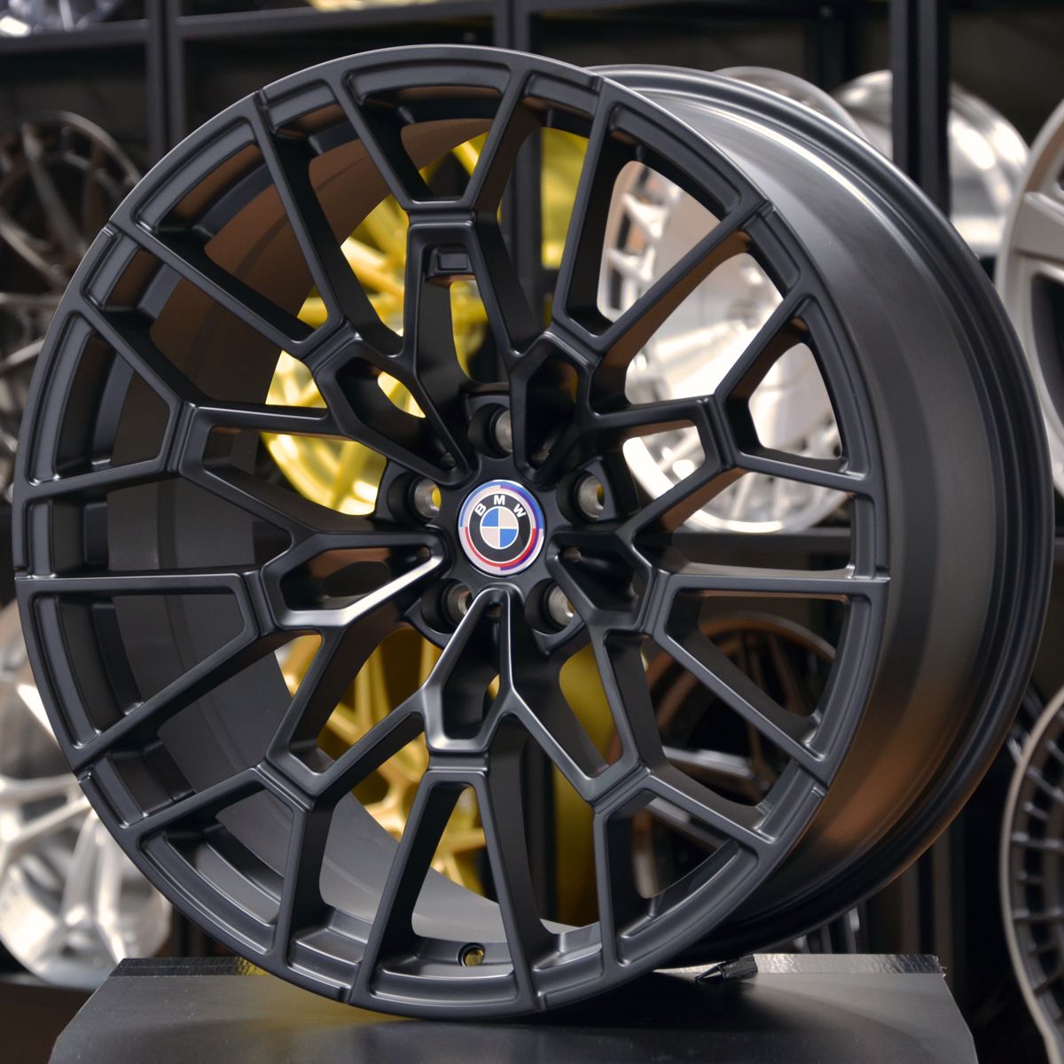 Forged BM32 Satin Black 20 Inch Staggered Wheels - BMW M3 M4 G80 G81 G ...