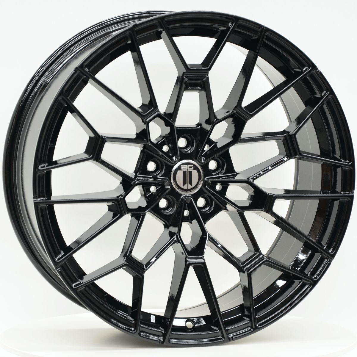 RF14 20 Inch Staggered ET26 5/112 Gloss Black – Wheel Dealer