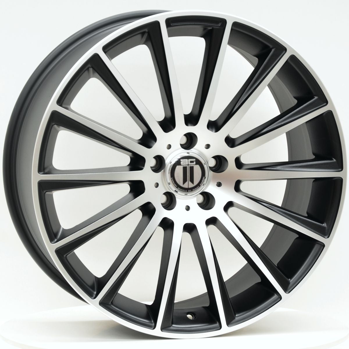 AM500 20 Inch Staggered ET42 Satin Black Machined – Wheel Dealer