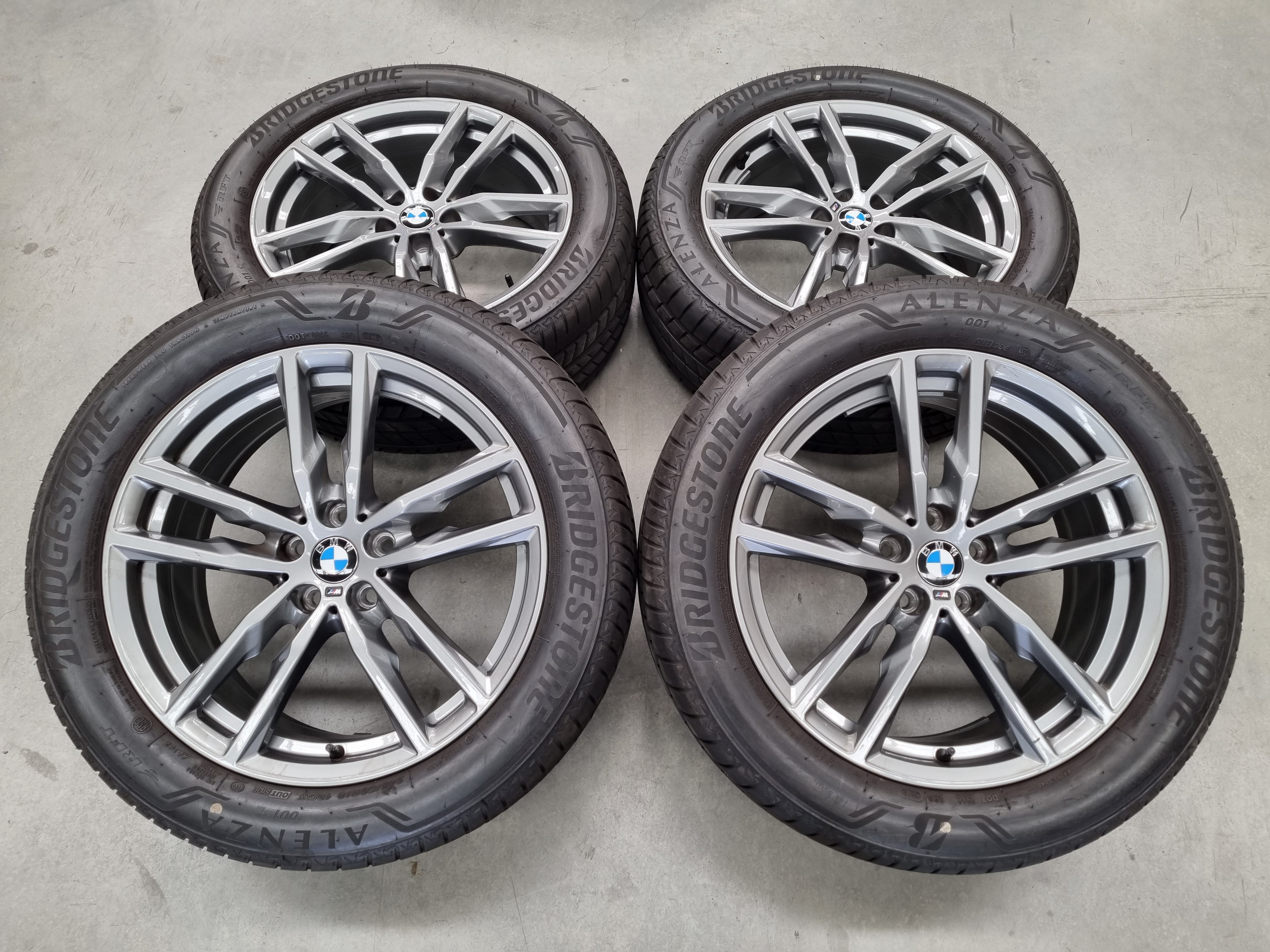 Genuine BMW X3 G01 X4 G02 Style 698M 19 Inch Wheels and Tyres Set of 4 ...