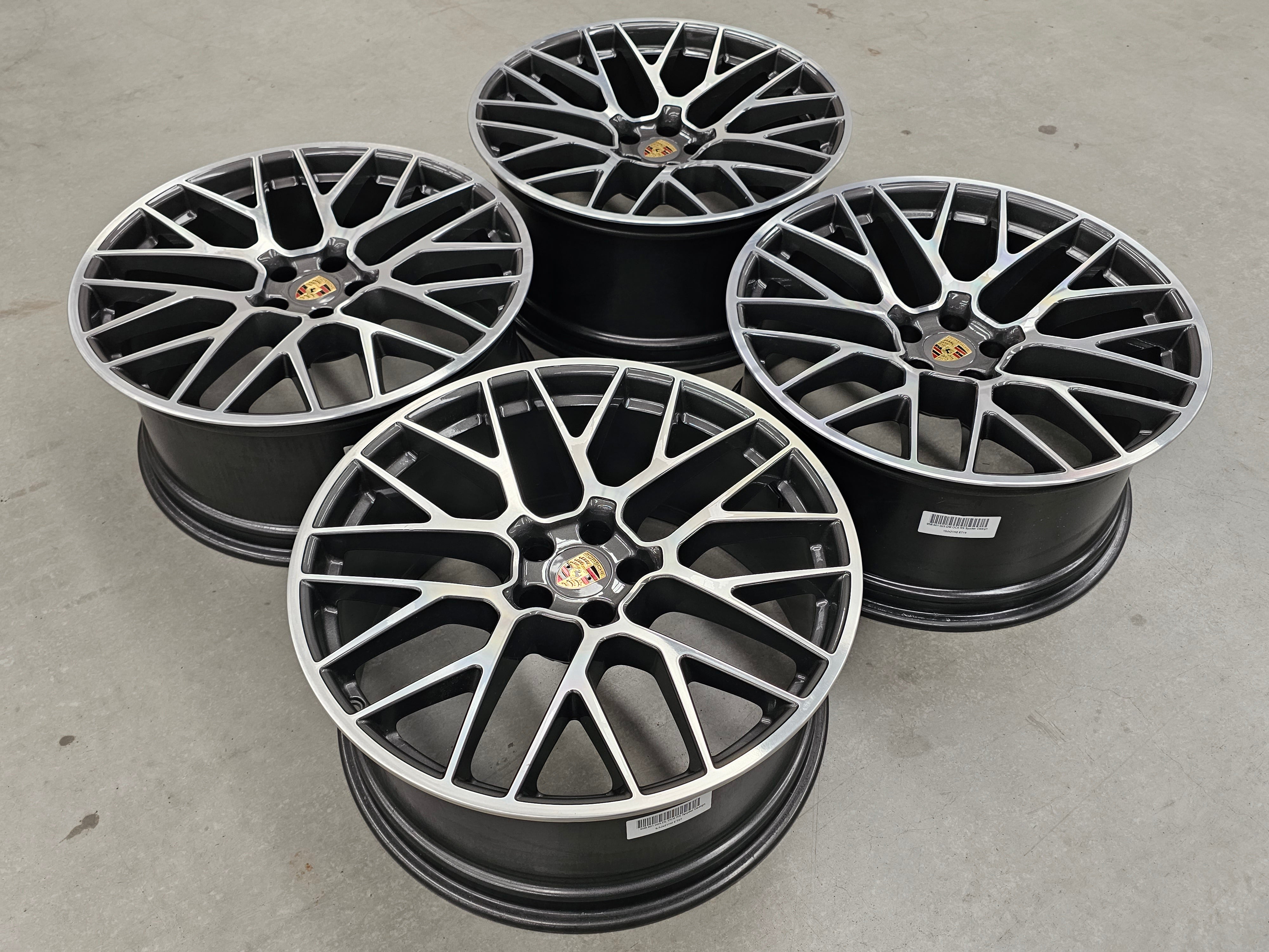 Genuine Porsche Macan 2021 Model 21 Inch Spyder Wheels Set of 4 – Wheel ...